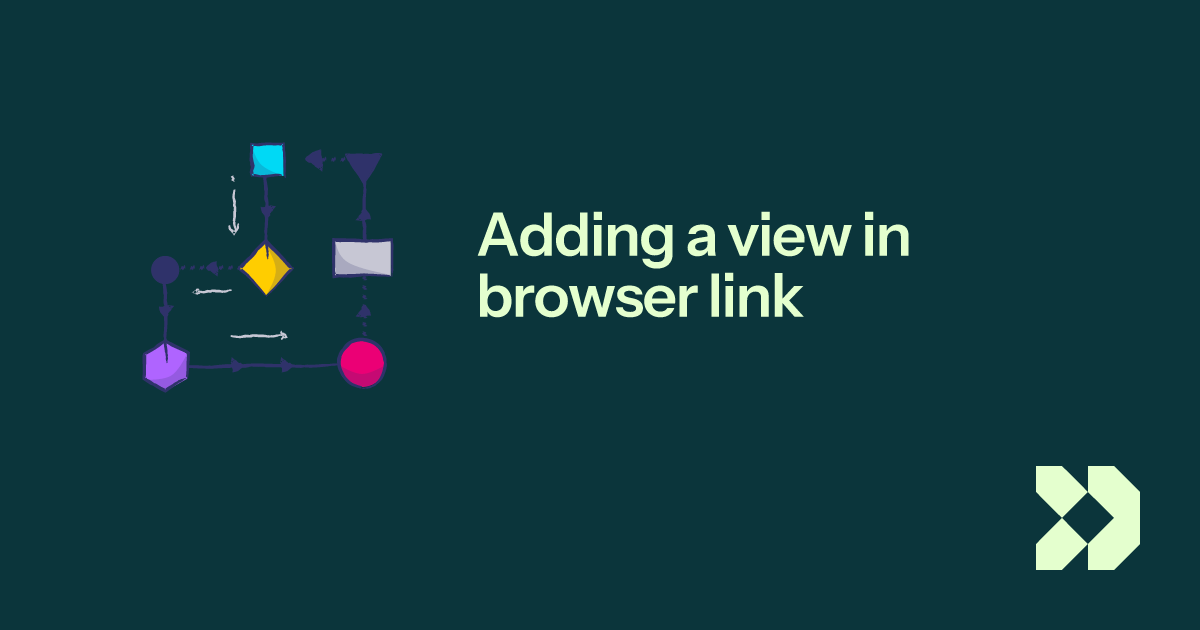 Adding a view in browser link | Customer.io Docs